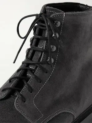 George Cleverley Taron 2 Waxed-suede Boots