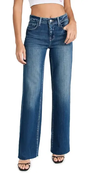 L'agence Raw Edge Hem Jeans For Women