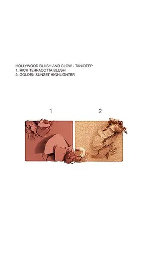 Charlotte Tilbury Hollywood Blush & Glow Glide Palette - Tan Deep