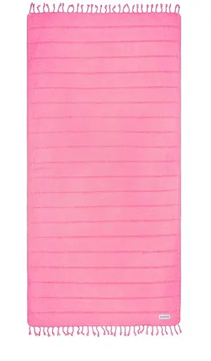 SUNKISSED Sand Free Beach Towel In Pink - Fiji