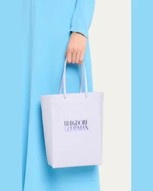 EXCLUSIVE Small Leather Shopping Bag