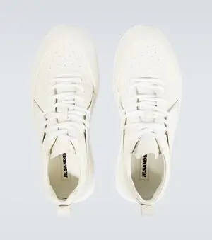 JIL SANDER Semanado Leather Sneakers