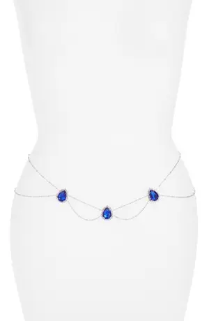 VIDAKUSH Gaia Belly Chain - Blue
