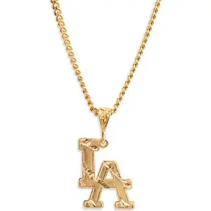 VIDAKUSH La Love Pendant Necklace - Gold