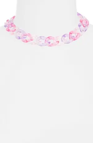 VIDAKUSH Fruit Curb Chain Choker Necklace