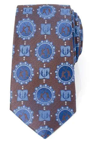CUFFLINKS, INC. Star Wars Silk Neck Tie - Blue