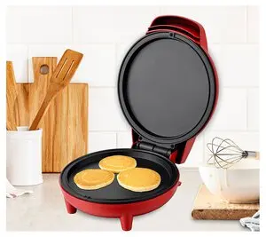COURANT Personal Griddle And Waffle Maker Bre Akfast Bundle