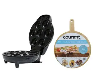 COURANT Mini Donut Maker With Food Board Includ Ed - One-color