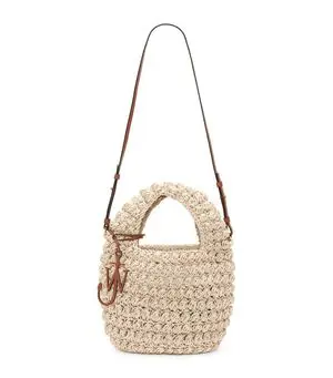 JW Anderson Medium Woven Popcorn Basket Bag