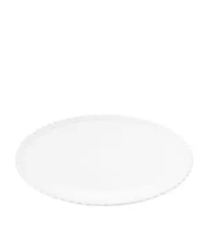 Christofle Porcelain Babylone Dinner Plate