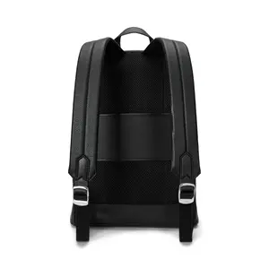 Ralph Lauren Pebbled Leather Backpack - Black