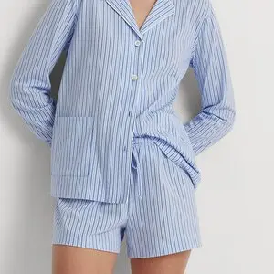 Ralph Lauren Striped Cotton Jersey Boxer Sleep Set
