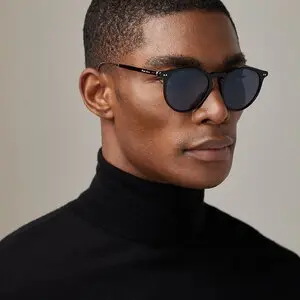 Ralph Lauren Heritage Round Sunglasses Black
