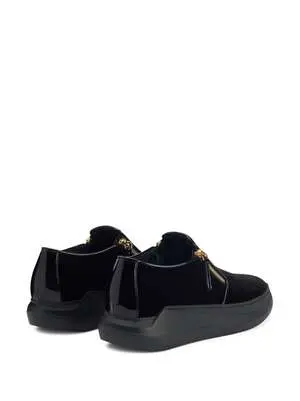 GIUSEPPE ZANOTTI Conley Zip Chunky Sneakers - Black