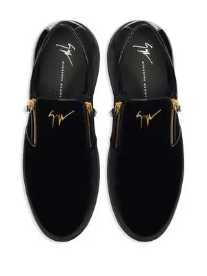 GIUSEPPE ZANOTTI Conley Zip Chunky Sneakers - Black