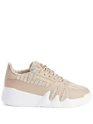GIUSEPPE ZANOTTI Talon Lace-up Sneakers - Neutrals