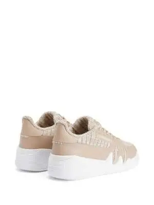 GIUSEPPE ZANOTTI Talon Lace-up Sneakers - Neutrals