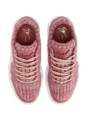 GIUSEPPE ZANOTTI Talon Mid-top Sneakers - Pink
