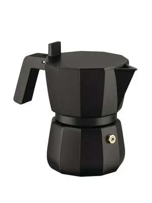 ALESSI Moka 3 Espresso Coffee Maker - Black