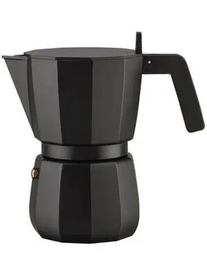 ALESSI Moka Expresso Coffee Maker - Black