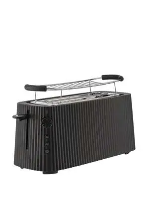 ALESSI Plissé Four-slice Toaster - Black