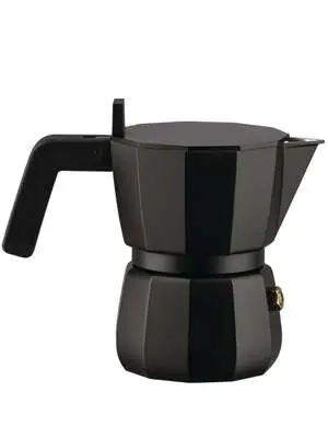 ALESSI Moka 1 Espresso Coffee Maker - Black