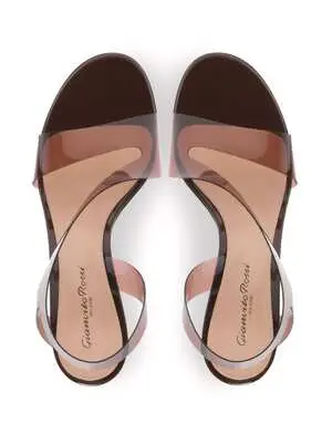 GIANVITO ROSSI Metropolis 70mm Stiletto Sandals - Brown