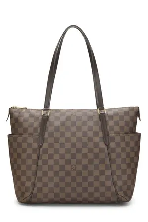 LOUIS VUITTON Damier Ebene Totally Nm Tote