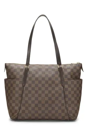 LOUIS VUITTON Damier Ebene Totally Nm Tote