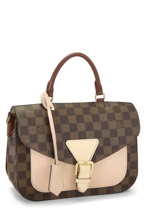 LOUIS VUITTON Damier Ebene Beaumarchais - Cream