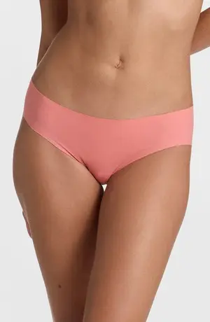Commando Commando Cotton Blend Bikini Bottom Coral