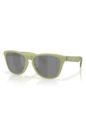 Oakley Frogskins Rectangular Sunglasses - Matte Fern / Prizm Black Polar