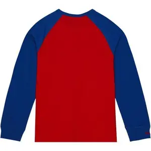 Mitchell & Ness Kansas Jayhawks Legendary Slub Raglan Long Sleeve T-shirt