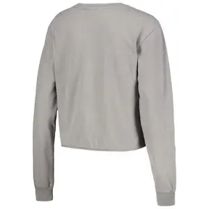 THE WILD COLLECTIVE San Francisco Giants Cropped Long Sleeve T-shirt
