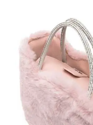 LE SILLA Micro Ivy Faux-fur Tote