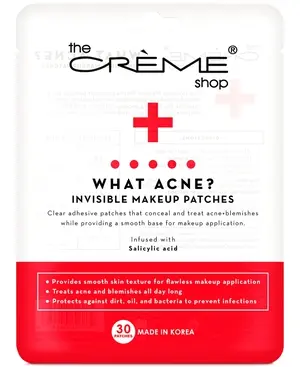 THE CREME SHOP What Acne? Invisible Makeup Patches - No Color