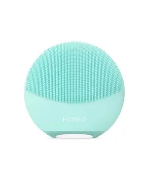 Foreo Luna 4 Mini Deep Cleansing Dual-sided Facial Cleansing Massager - Arctic Blue