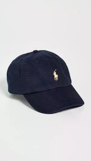 Ralph Lauren Polo Chino Sport Cap - Relay Blue/wicket Yellow