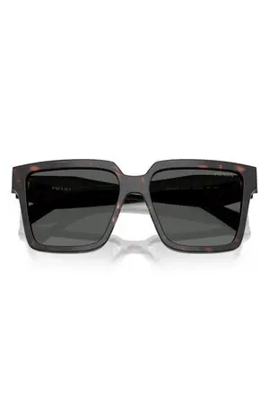Prada 56mm Square Sunglasses