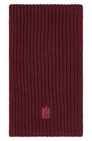 Mackage Nell Merino Wool Blend Scarf Garnet