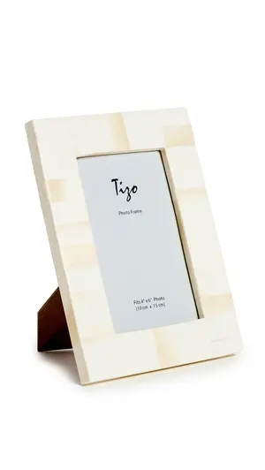 TIZO DESIGN Bone And Resin Frame 4x6