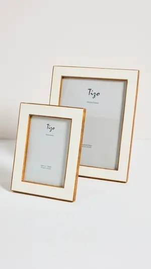 TIZO DESIGN Bone/resin Frame 5x7