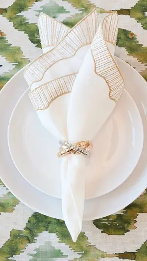 KIM SEYBERT Frame Napkin Set Of 4