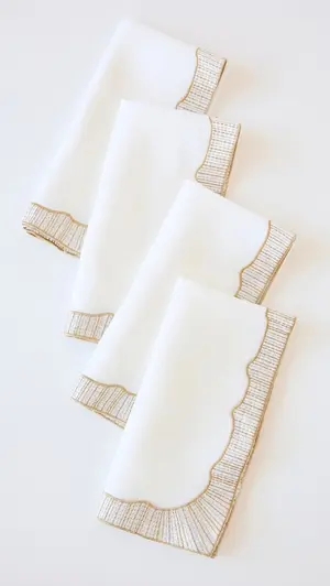 KIM SEYBERT Frame Napkin Set Of 4