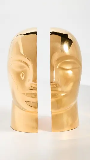 Jonathan Adler Atlas Bookend Set Of 2