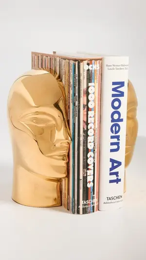 Jonathan Adler Atlas Bookend Set Of 2