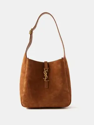 Saint Laurent Saint Laurent - Le 5 À 7 Small Suede Shoulder Bag - Womens - Brown - ONE SIZE Brown