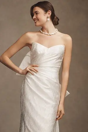 Watters Wtoo Callahan Sweetheart Jacquard Wedding Gown