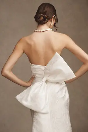Watters Wtoo Callahan Sweetheart Jacquard Wedding Gown