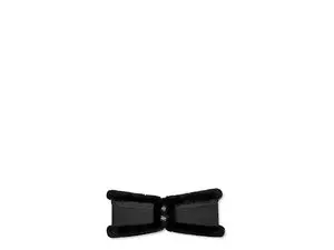 UGG Water-resistant Tasman Sheepskin Headband Black
